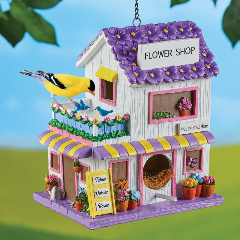 Winston Porter Karianna 16 in x 7 in x 6 in Birdhouse | Wayfair